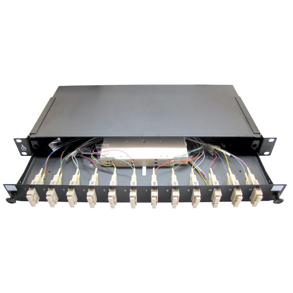 Socamont Kit Tiroir optique 12 ports SC duplex Multimode équipé de 24 ...